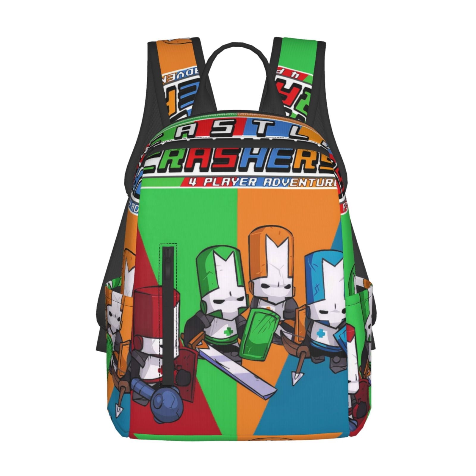 Castle Crashers Knight Game Lightweight Backpack Student Bookbag School ...