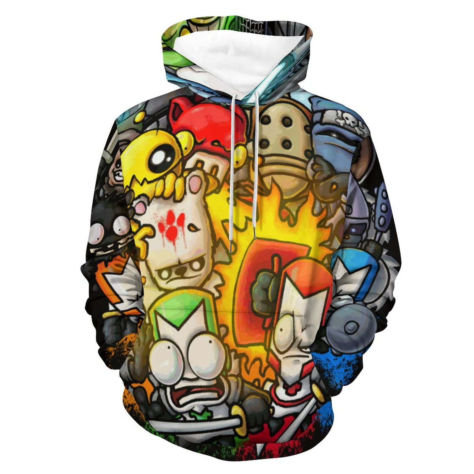 Castle Crashers Knight Game Unisex Hoodies Sweatshirts Daily Casual ...