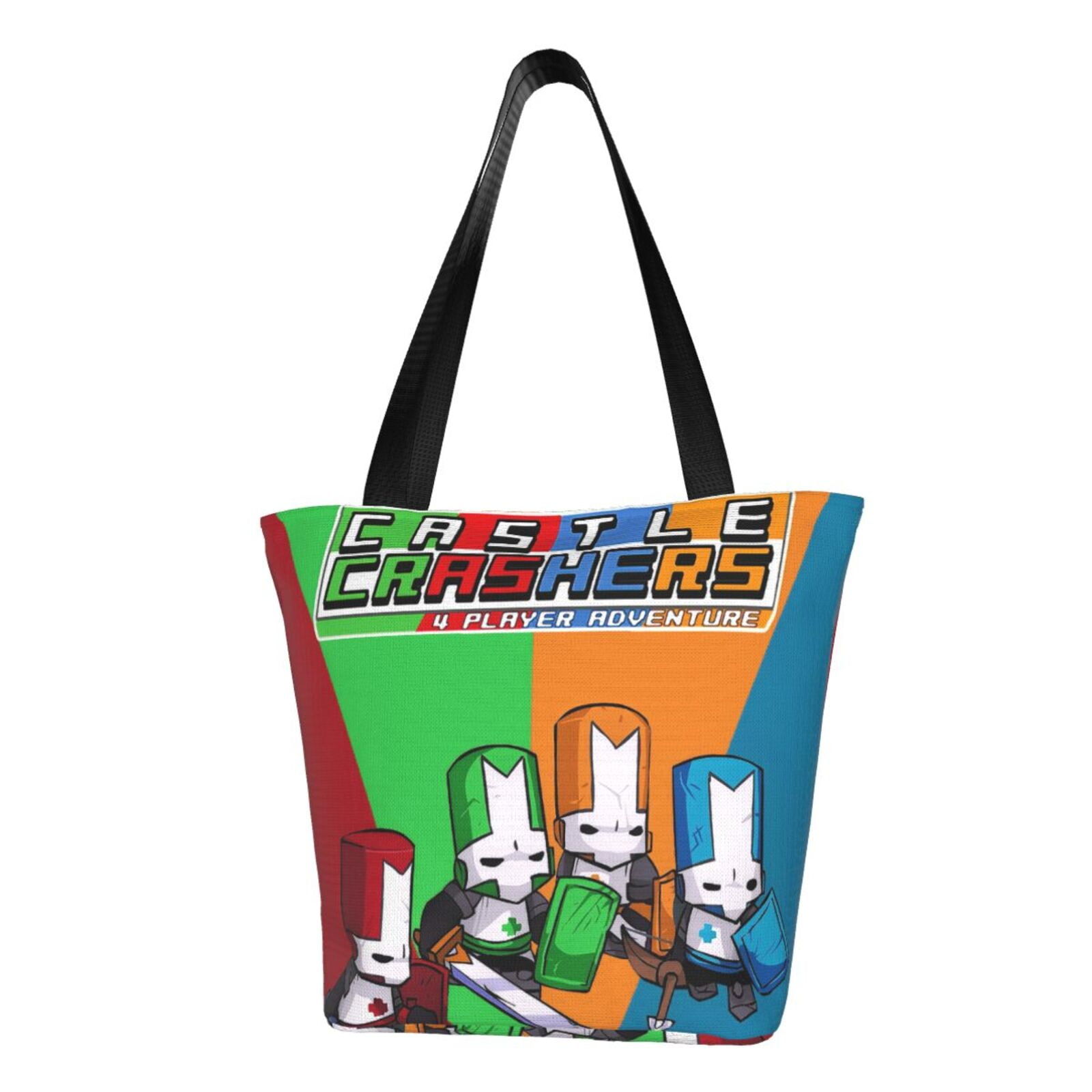 Castle Crashers Knight Game Women's Tote Bag Large Capacity Shoulder ...