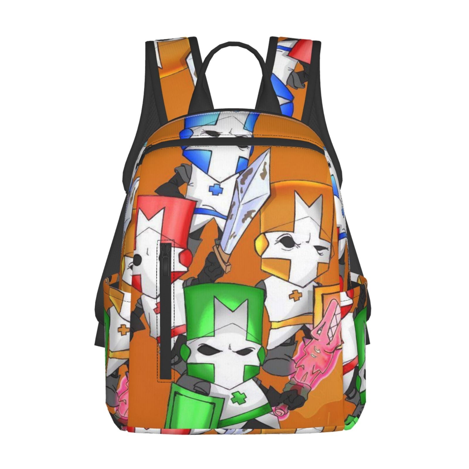 Castle Crashers Knight Lightweight Backpack Student Bookbag School Bag ...