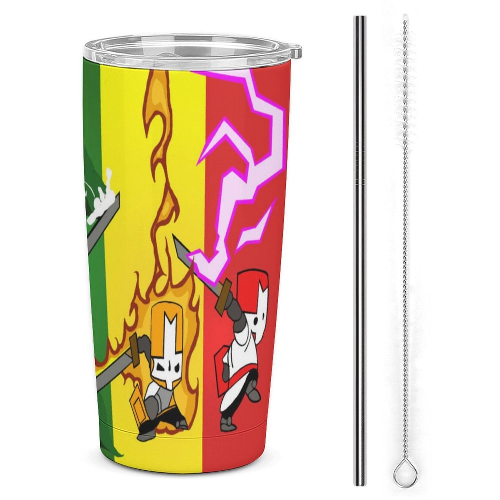 Castle Crashers Knight Stainless Steel Car Cup Daily Thermal Vacuum ...