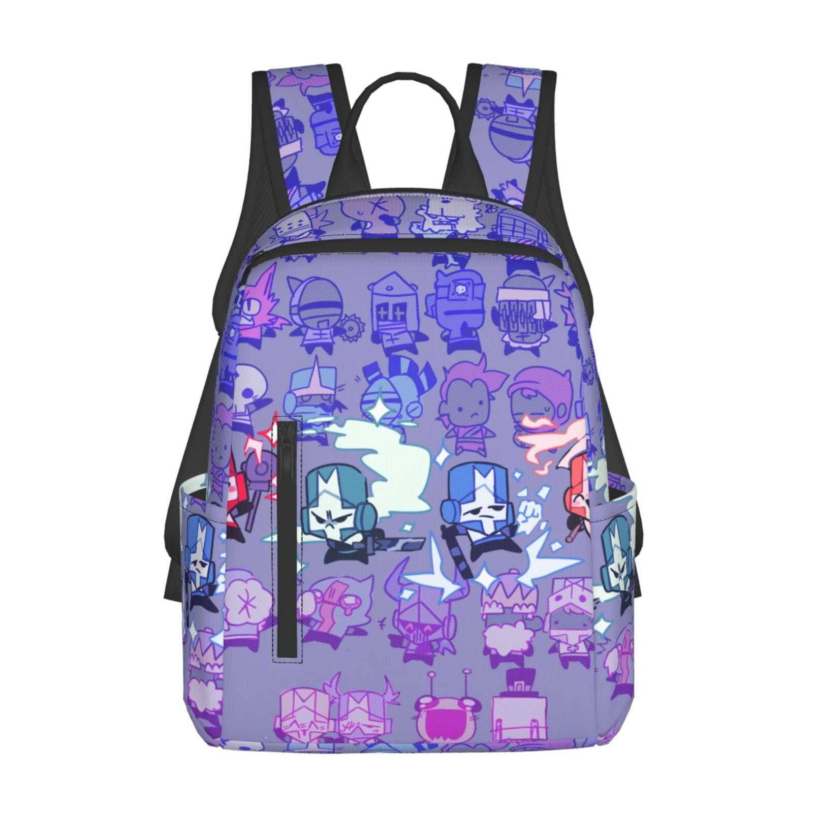 Castle Crashers Lightweight Backpack Student Bookbag School Bag Satchel ...