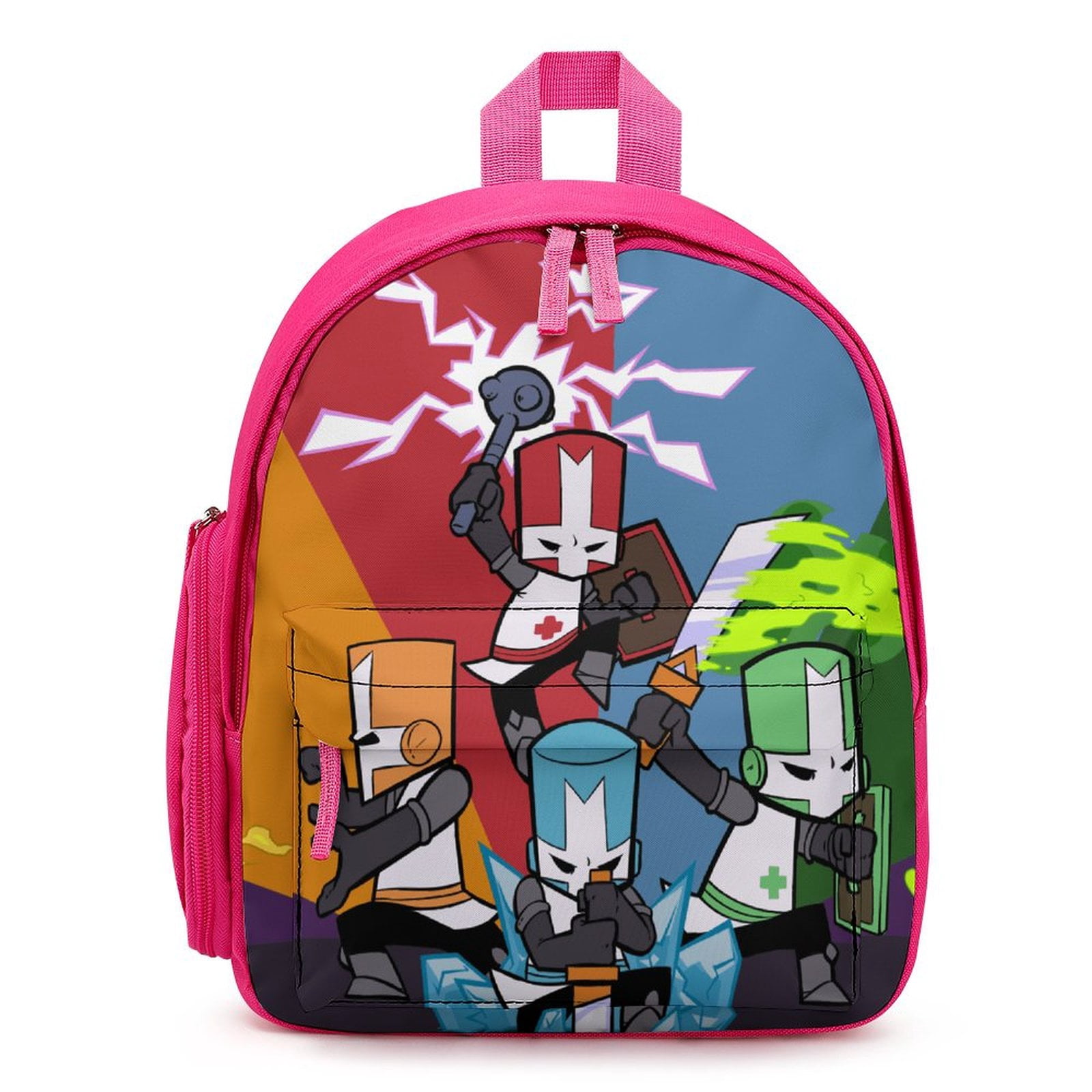 Castle Crashers Mini Backpack Lightweight Rucksack Print Casual Daypack ...