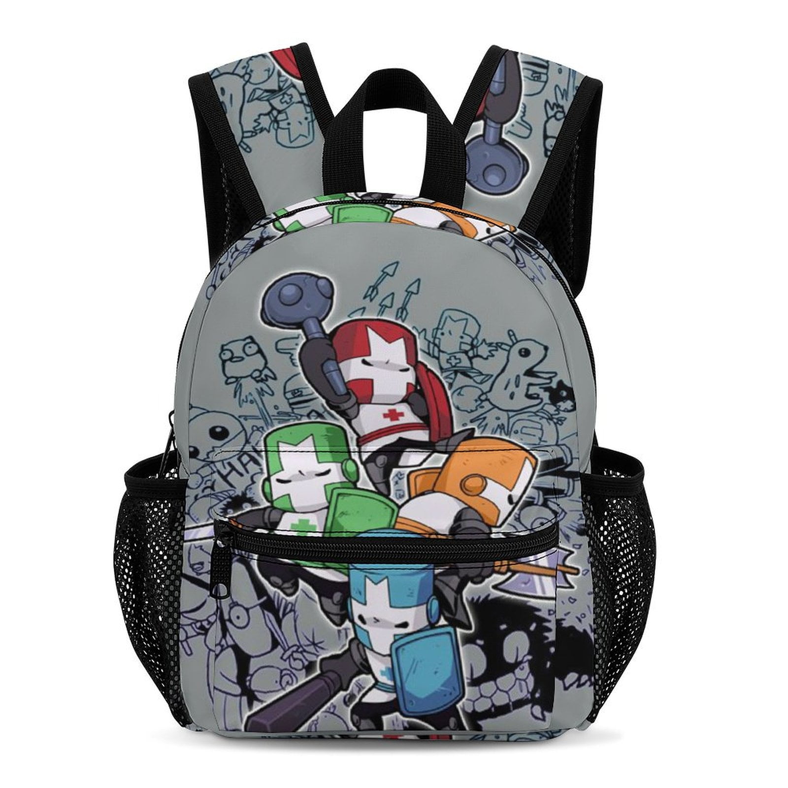 Castle Crashers Play Backpack Lightweight School Bag Bookbag Student ...