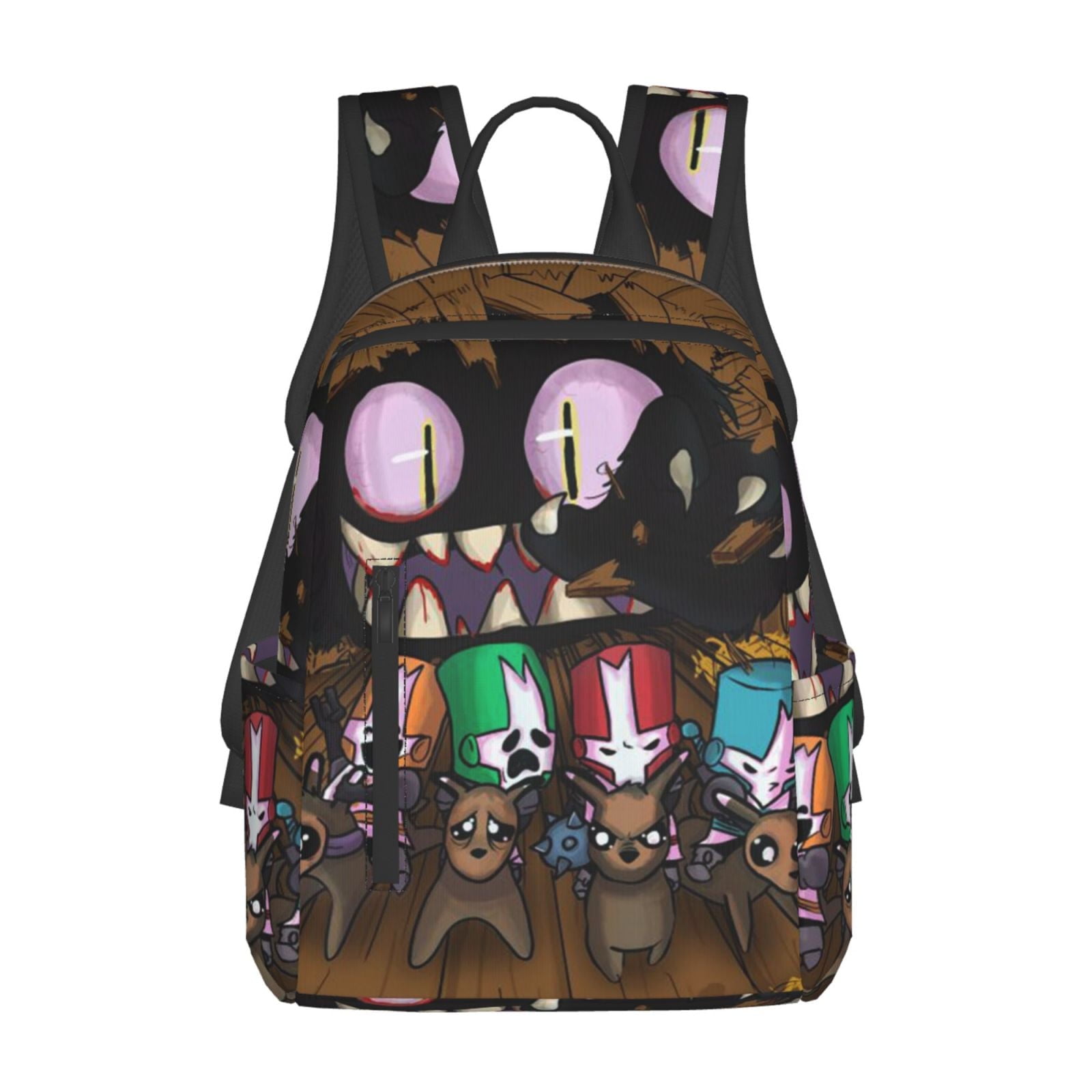 Castle Crashers Play Lightweight Backpack Student Bookbag School Bag ...
