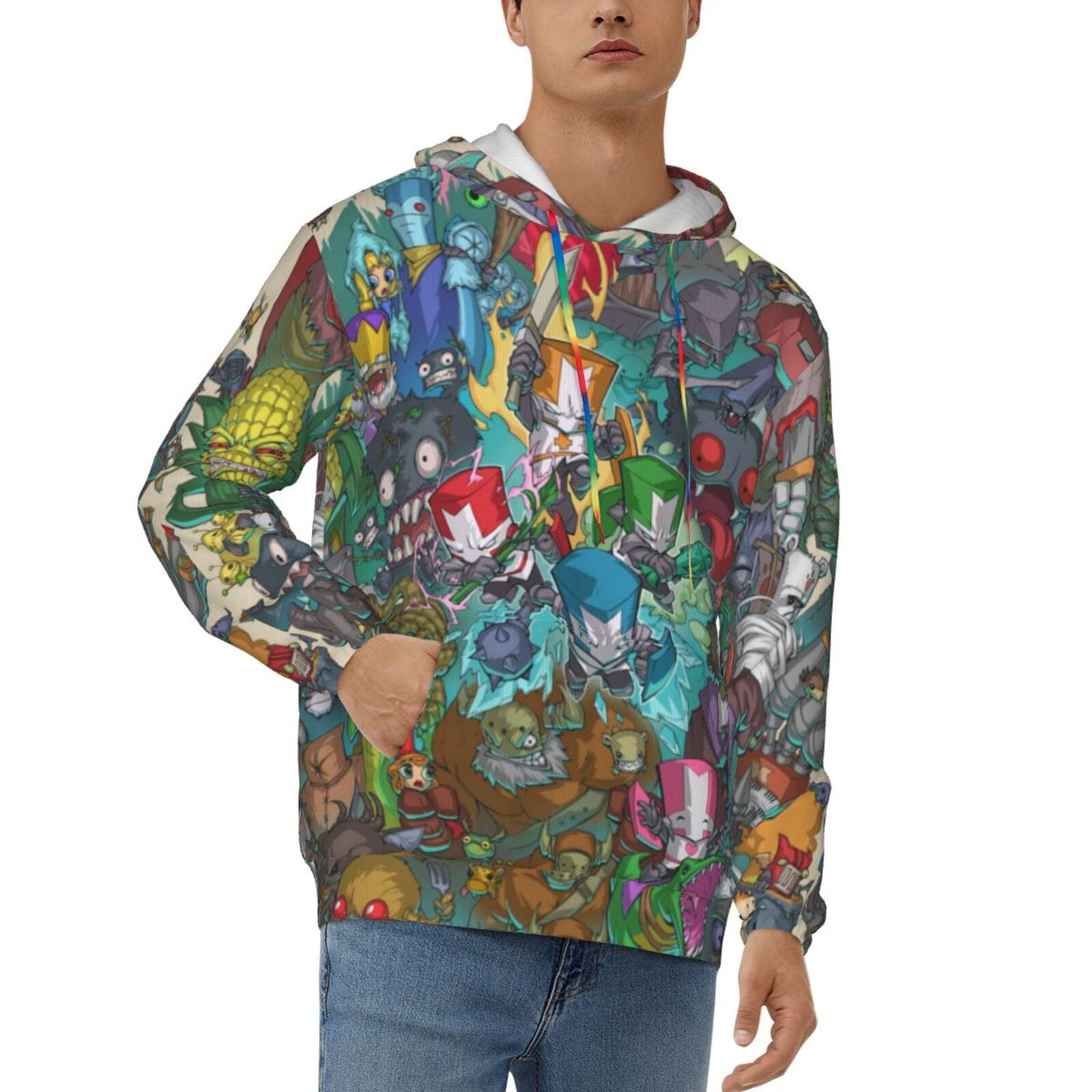Castle Crashers Poster Men's Hoodies Sweatshirt Novelty 3D Print ...