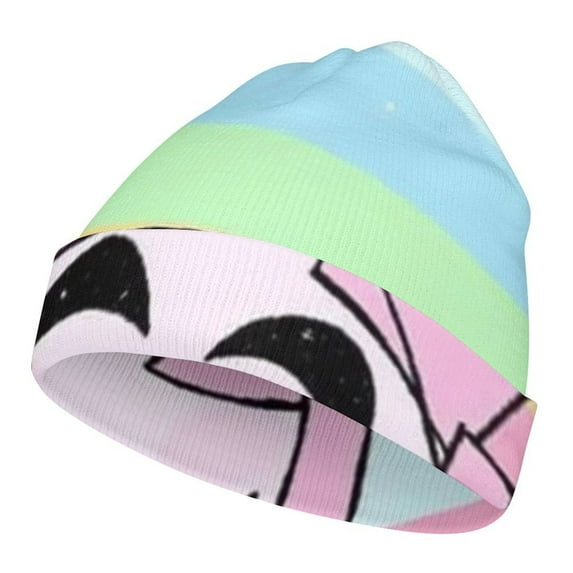 Castle Crashers Rainbow Kid's Knitted Hat Slouchy Winter Warm Beanie ...