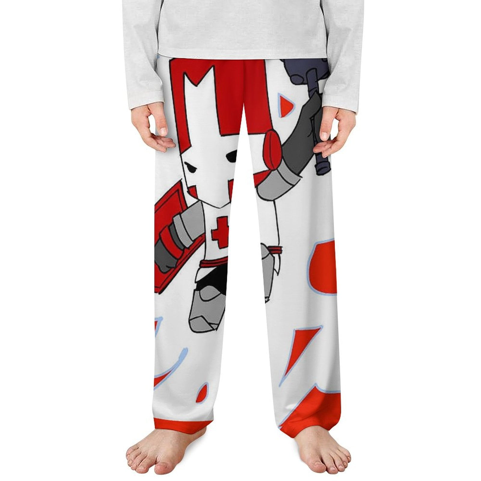 Castle Crashers Red Knight Children's Pajama Long Pants Sleepwear Sleep ...