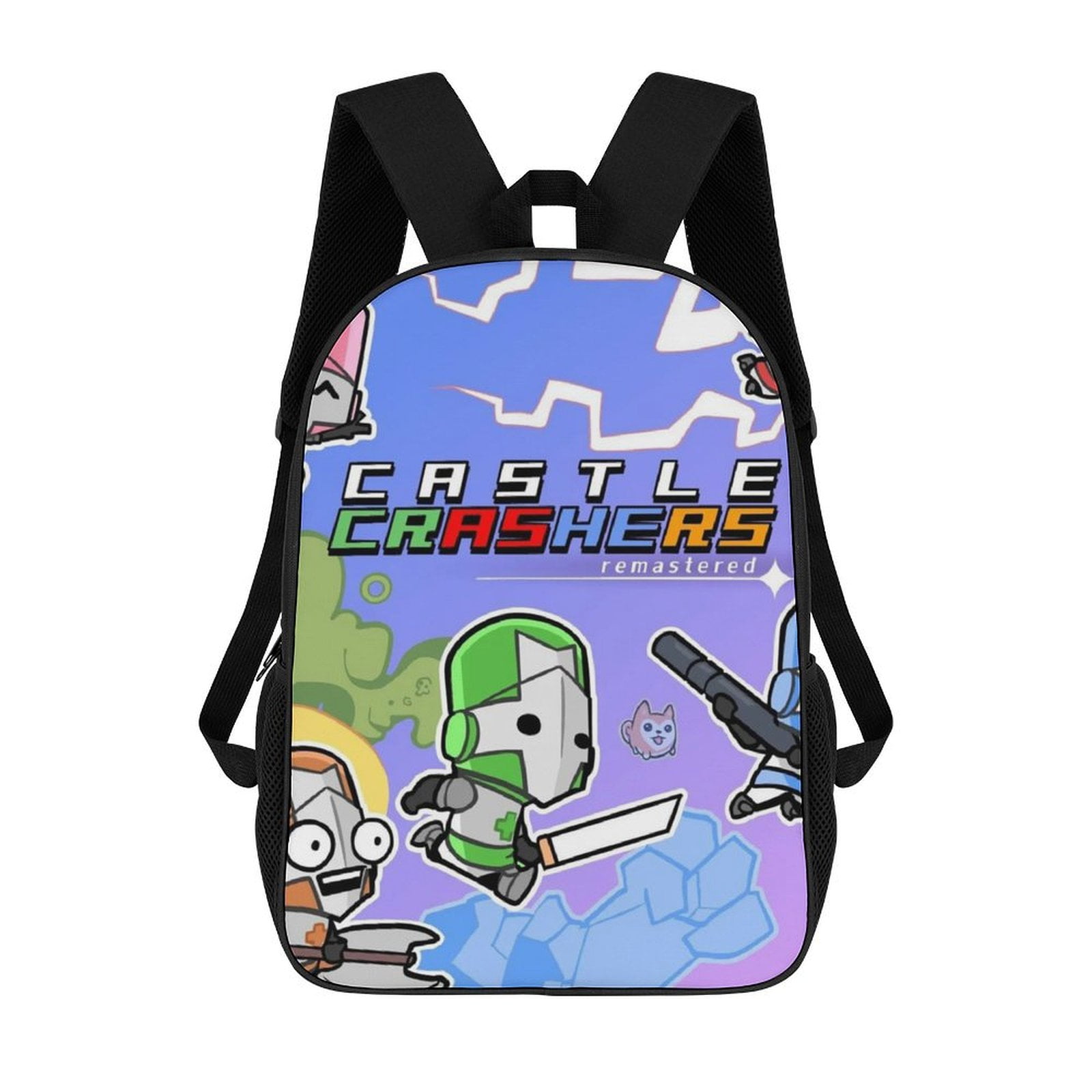 Castle Crashers School Bag Backpack Multipurpose Daypack Adjustable ...