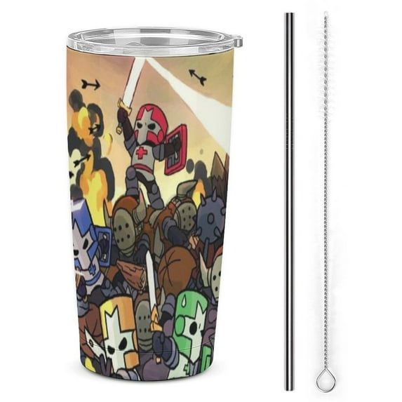 Castle Crashers Stainless Steel Car Cup Daily Thermal Vacuum Insulation ...