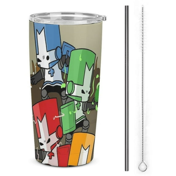 Castle Crashers Stainless Steel Car Cup Daily Thermal Vacuum Insulation ...