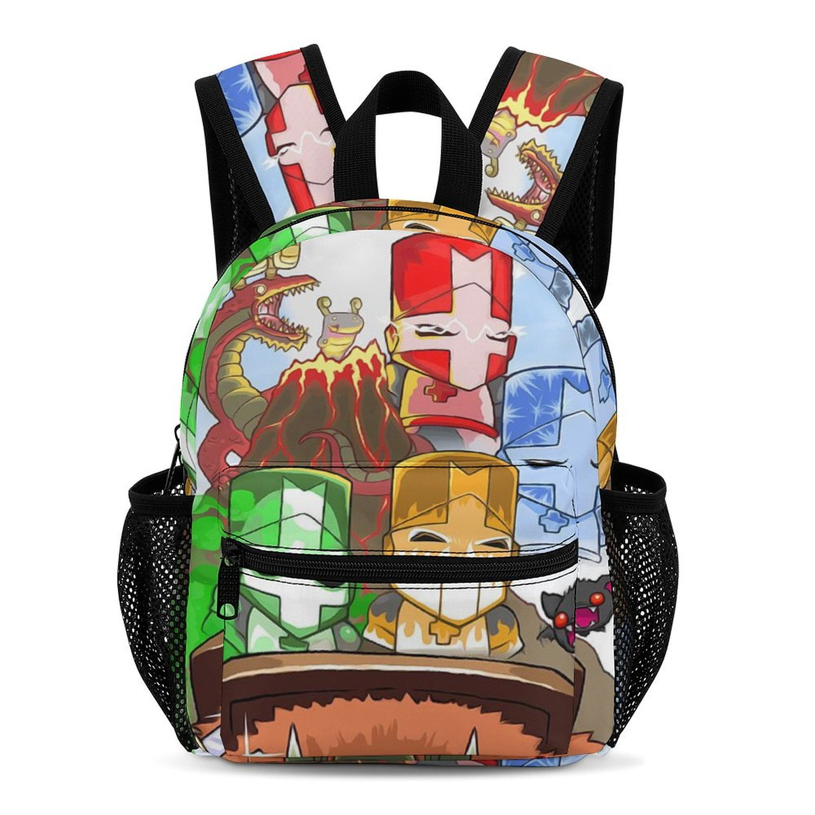 Castle Crashers Stylish Backpack Multifunctional 13 Inch Schoolbag ...