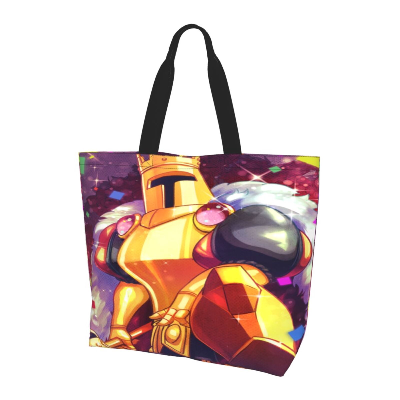 Castle Crashers Tote Bag For Women Cute Beach Bag Portable Handbag ...