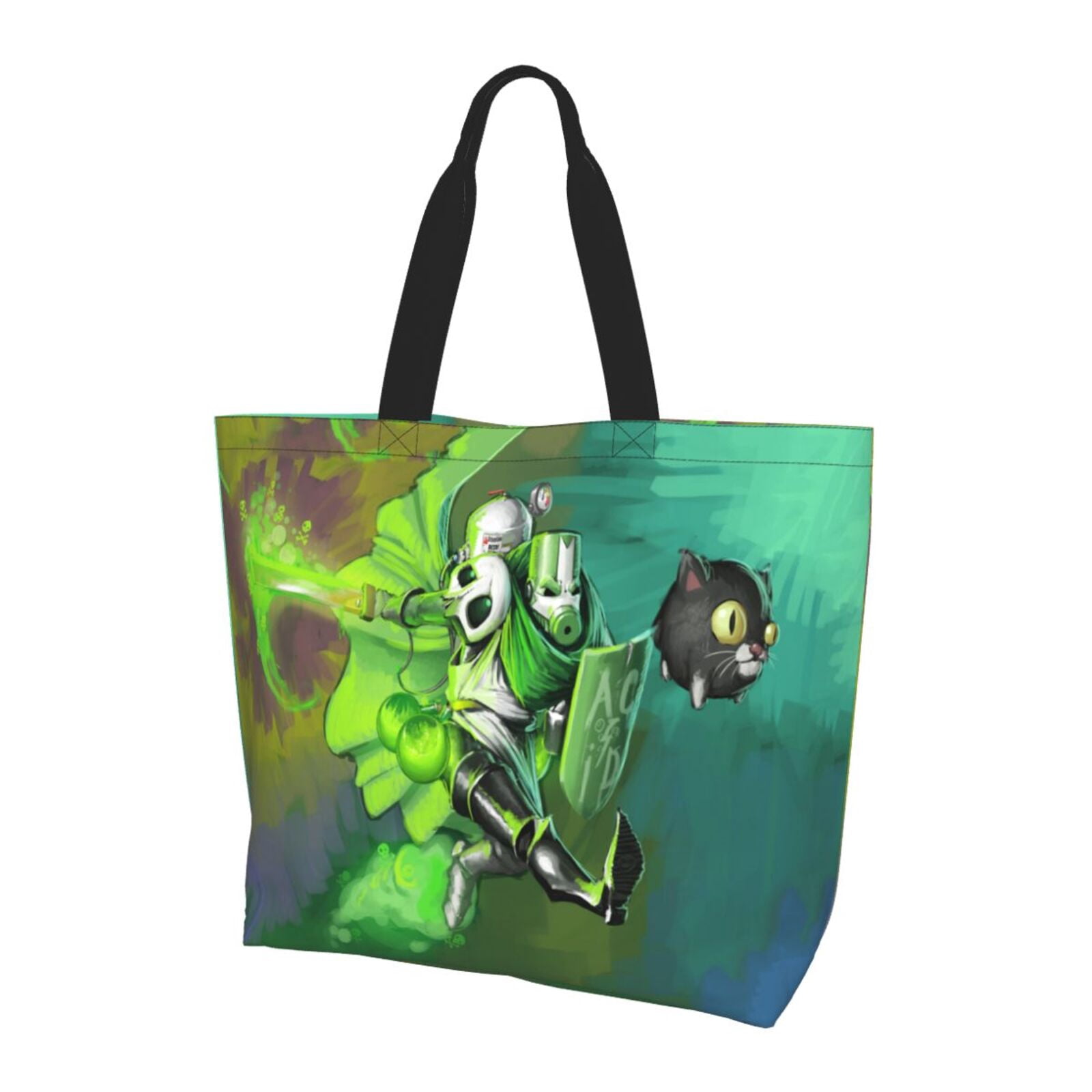 Castle Crashers Tote Bag For Women Cute Beach Bag Portable Handbag ...