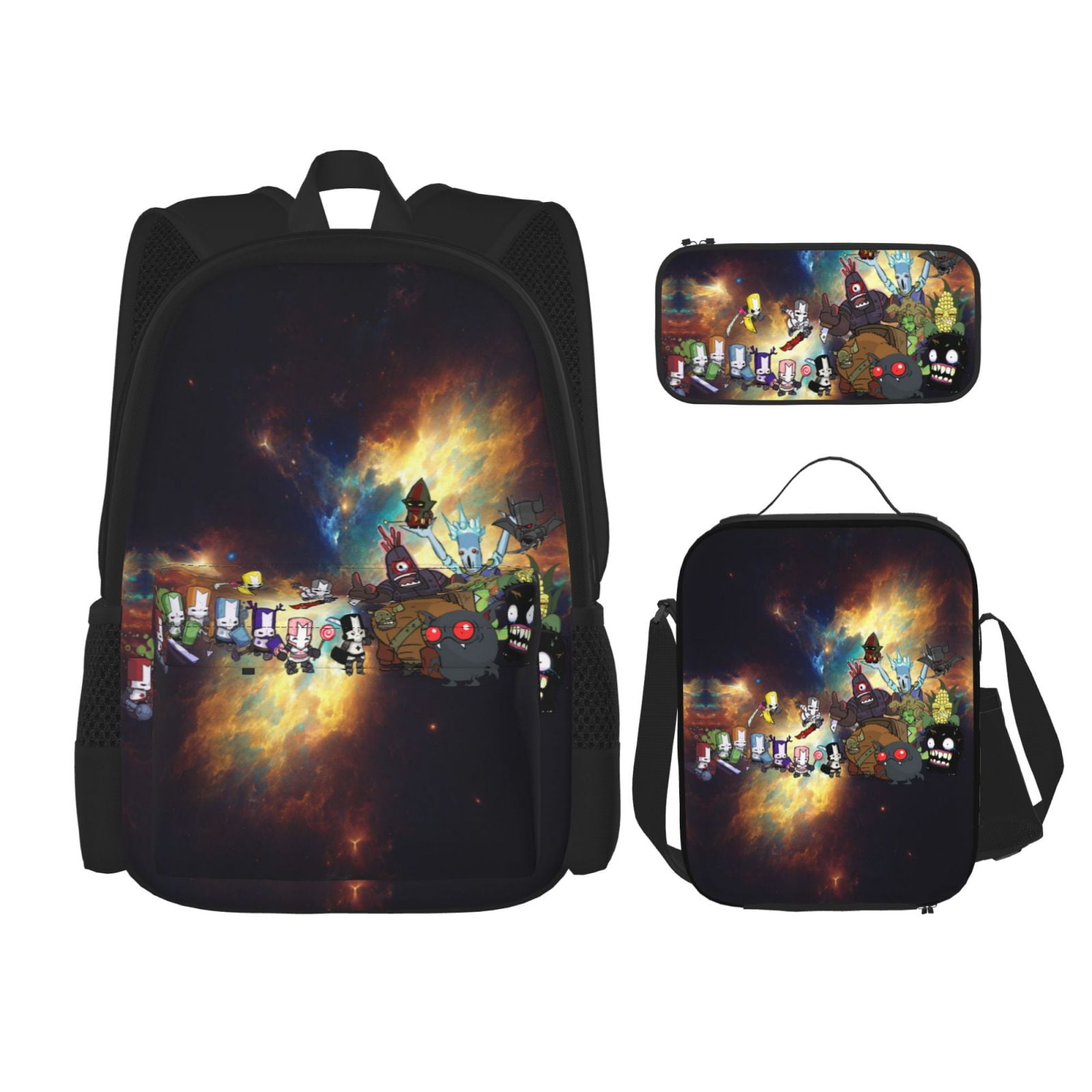 Castle Crashers Travel Camping Work Backpack for Womens/Mens Gifts ...