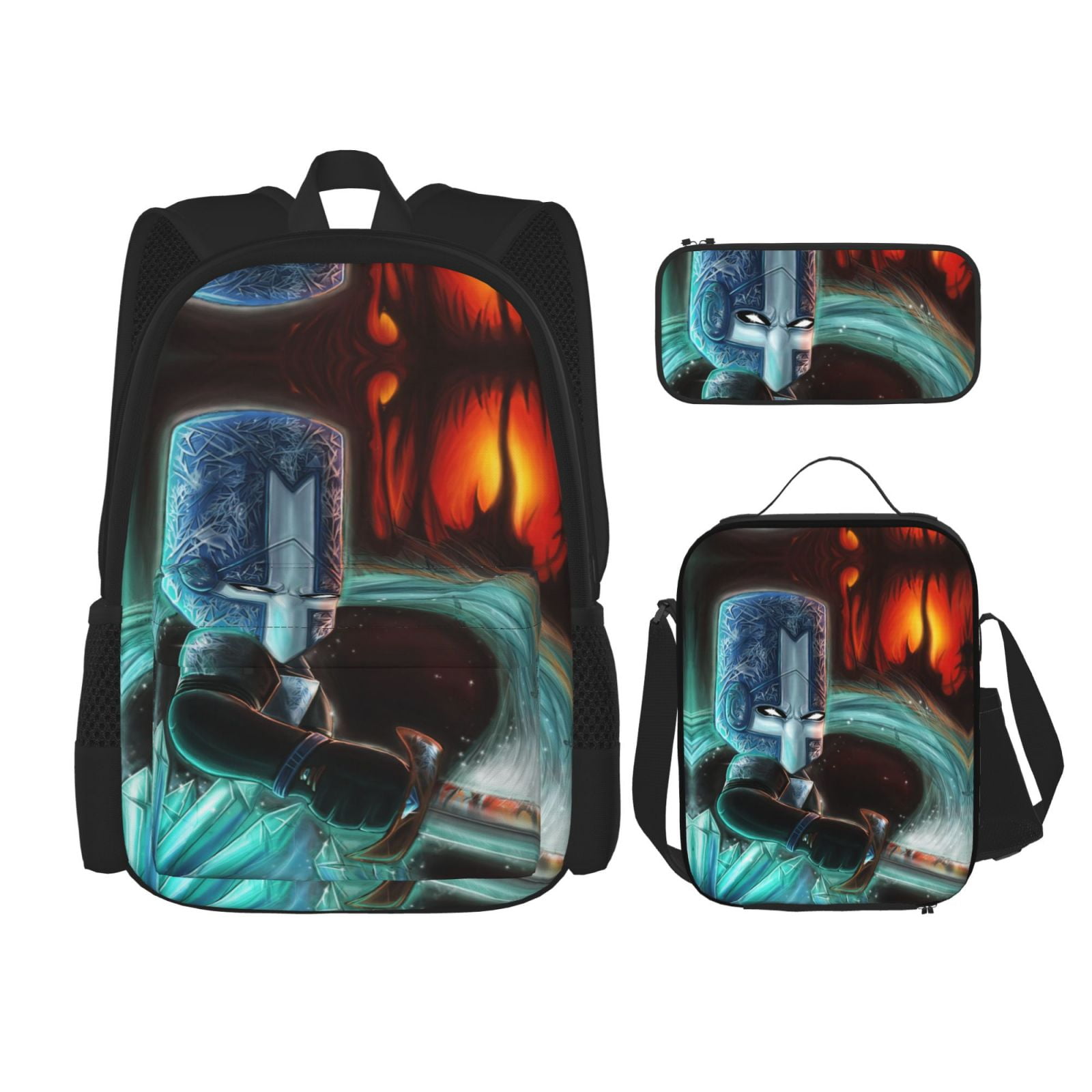 Castle Crashers Travel Camping Work Backpack for Womens/Mens Gifts ...