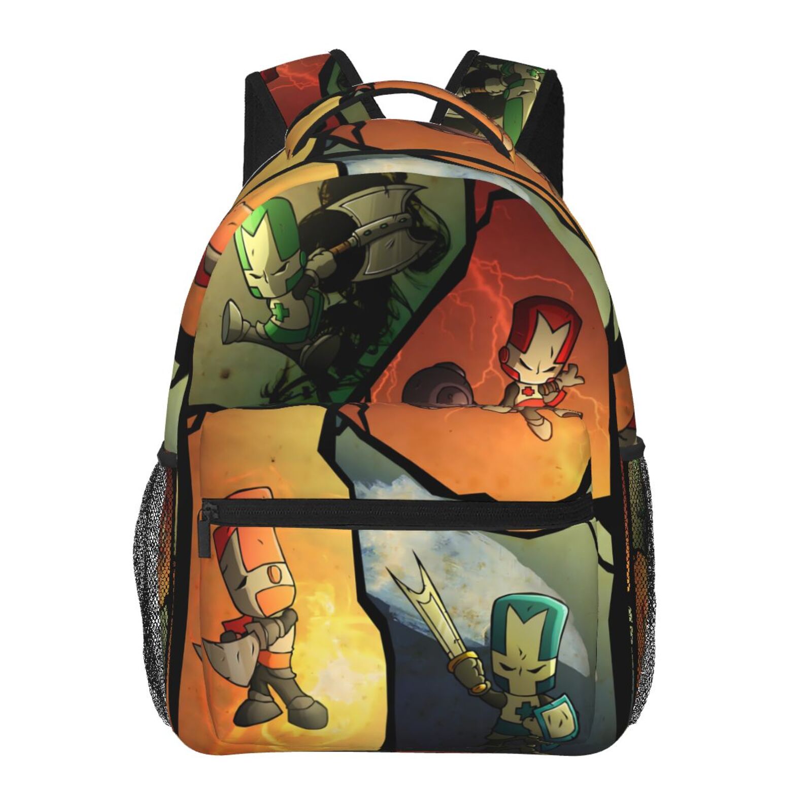 Castle Crashers Travel Camping Work Backpack for Womens/Mens Gifts ...
