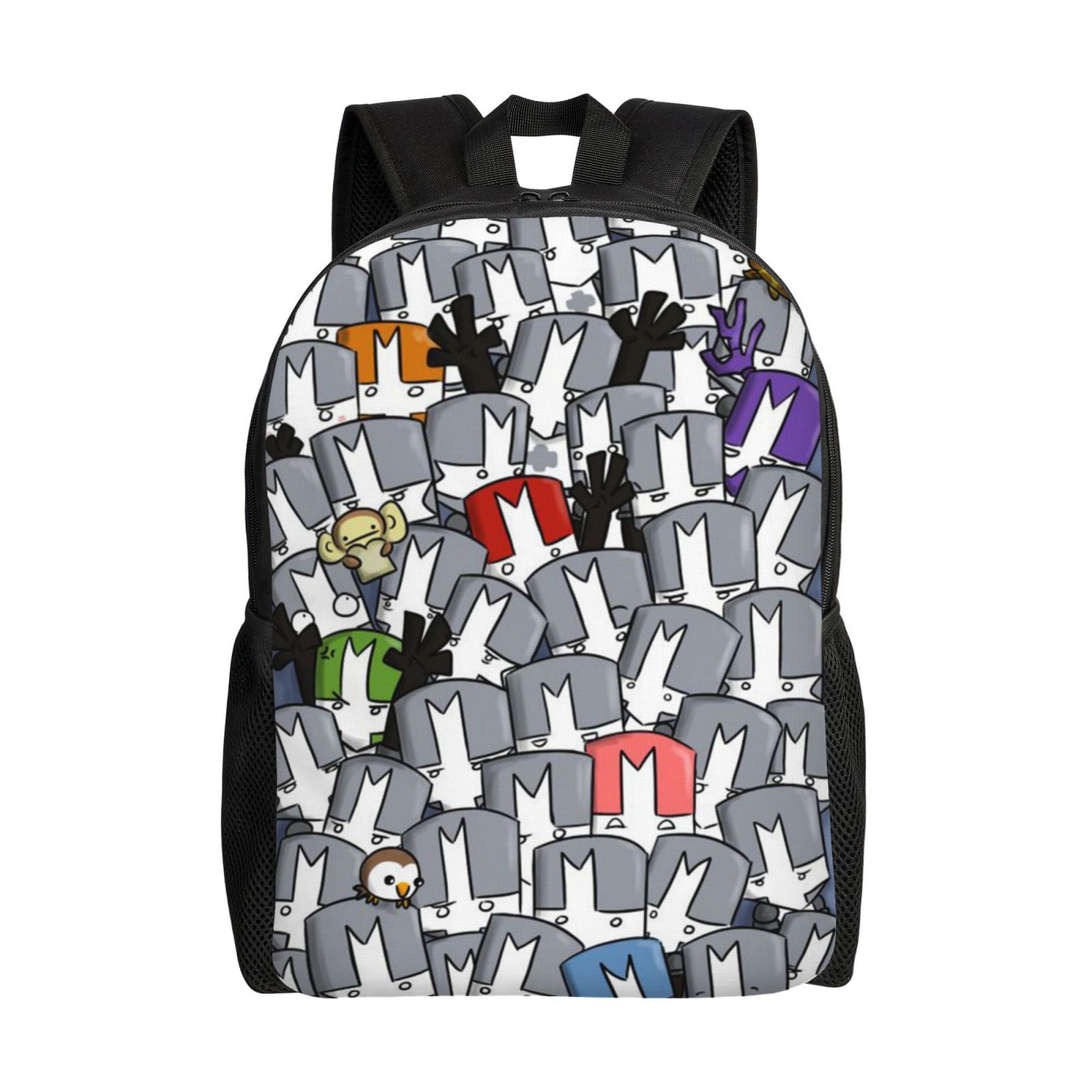 Castle Crashers Travel Camping Work Backpack for Womens/Mens Gifts ...