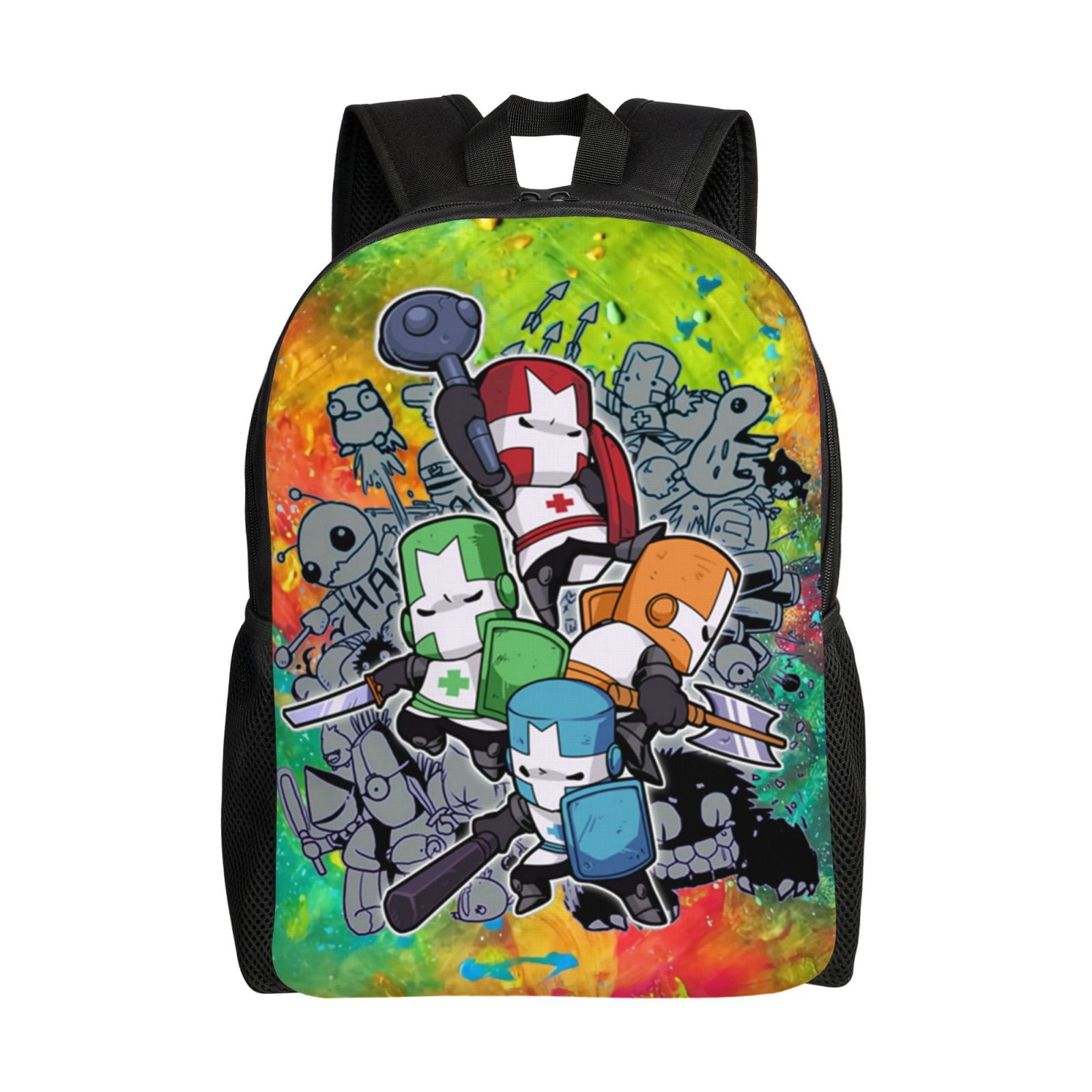 Castle Crashers Travel Camping Work Backpack for Womens/Mens Gifts ...