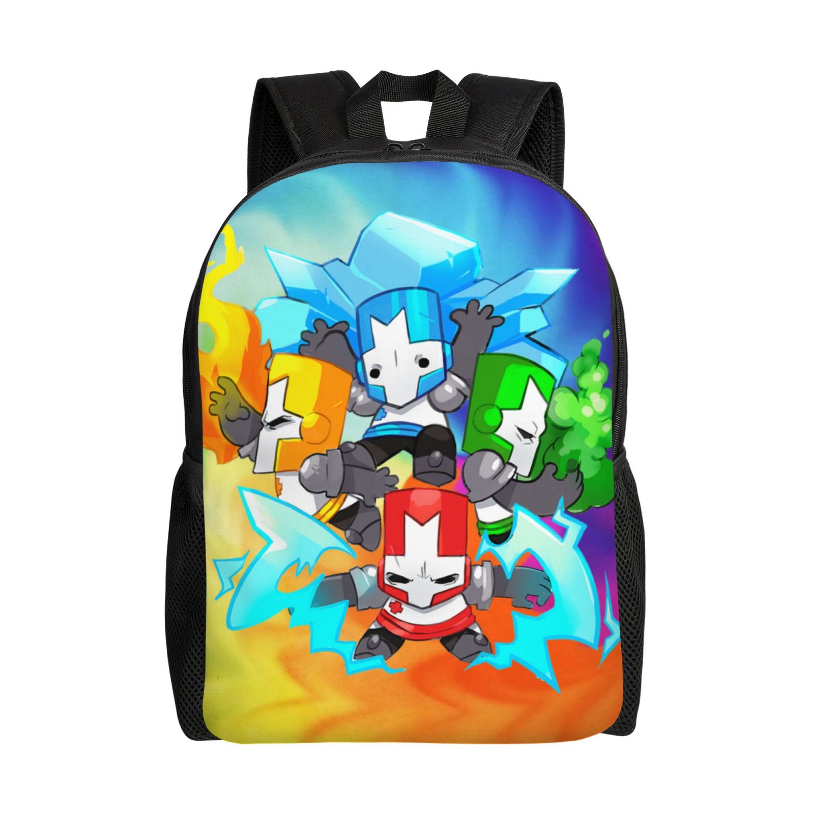 Castle Crashers Travel Camping Work Backpack for Womens/Mens Gifts ...