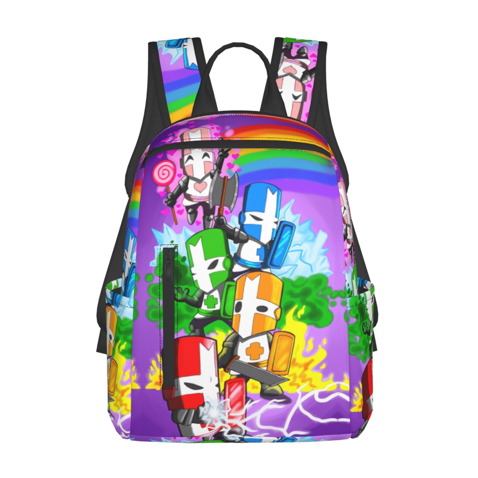 Castle Crashers Travel Camping Work Backpack for Womens/Mens Gifts ...