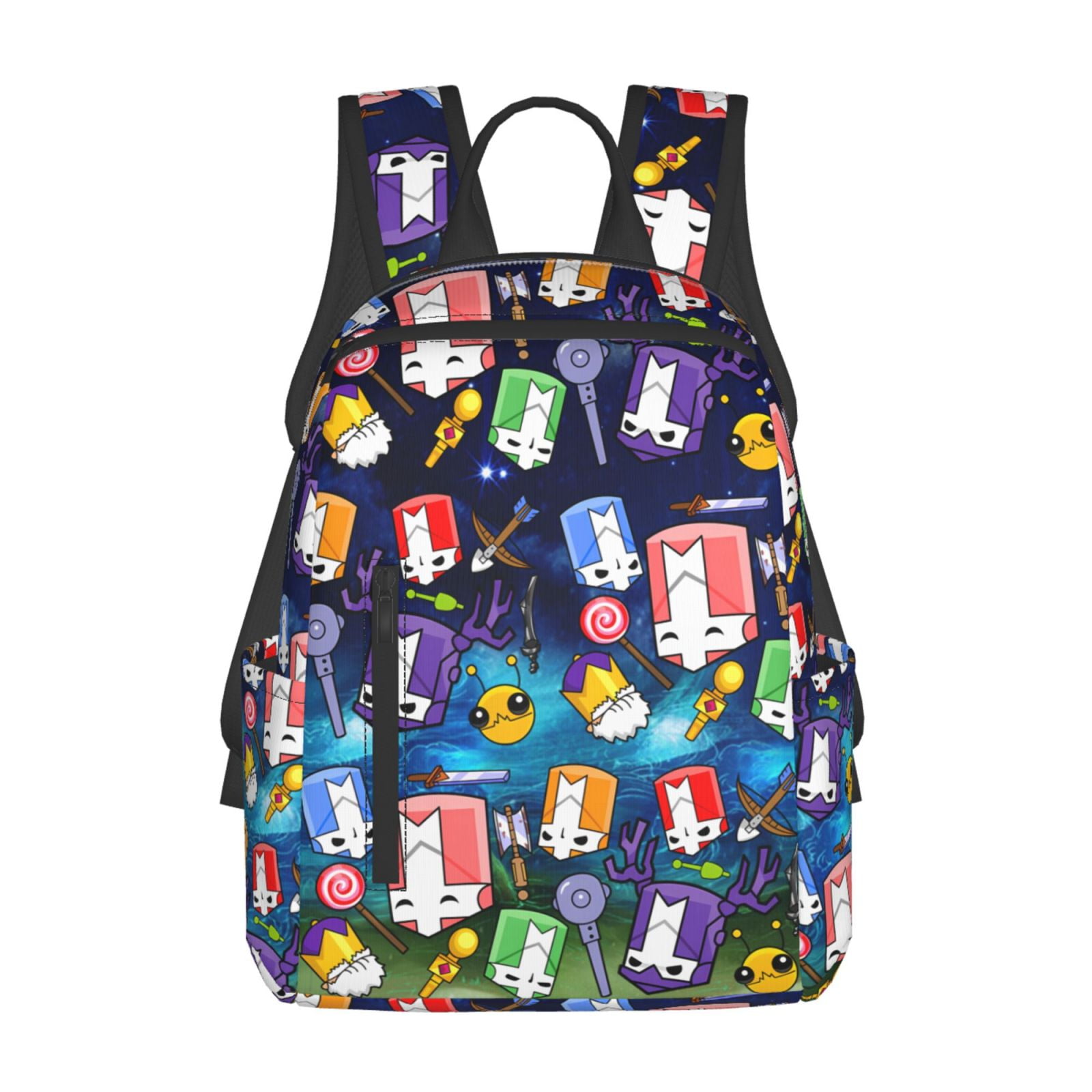 Castle Crashers Travel Camping Work Backpack for Womens/Mens Gifts ...