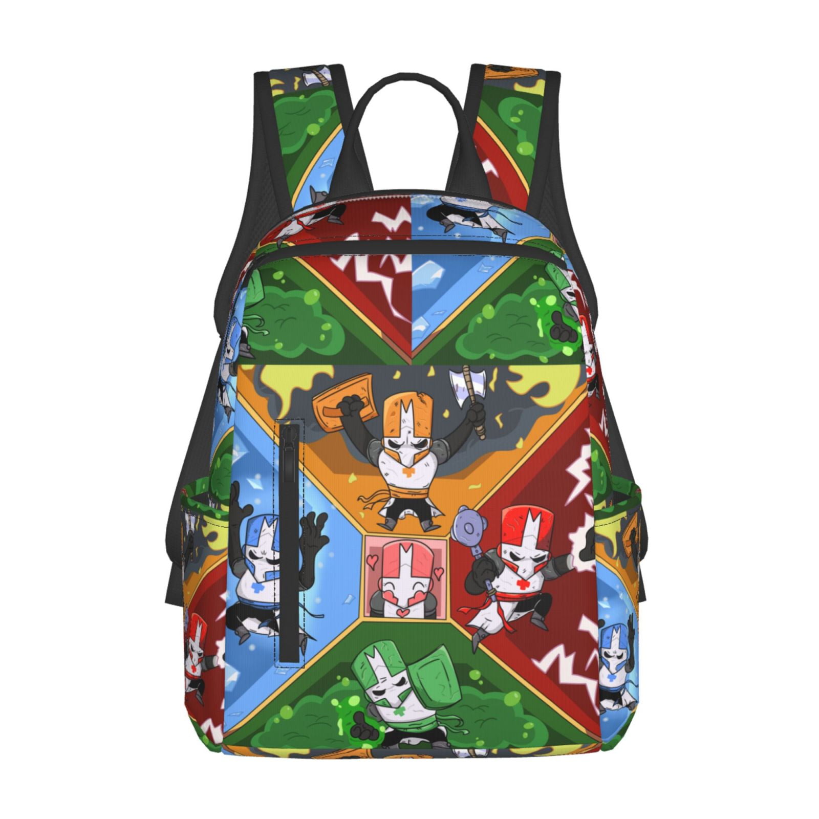 Castle Crashers Travel Camping Work Backpack for Womens/Mens Gifts ...
