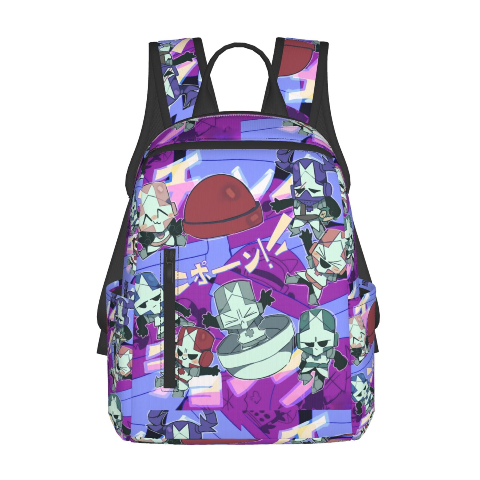 Castle Crashers Travel Camping Work Backpack for Womens/Mens Gifts ...