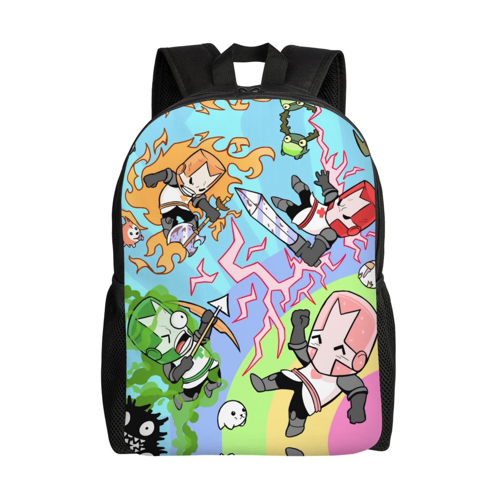 Castle Crashers Travel Camping Work Backpack for Womens/Mens Gifts ...