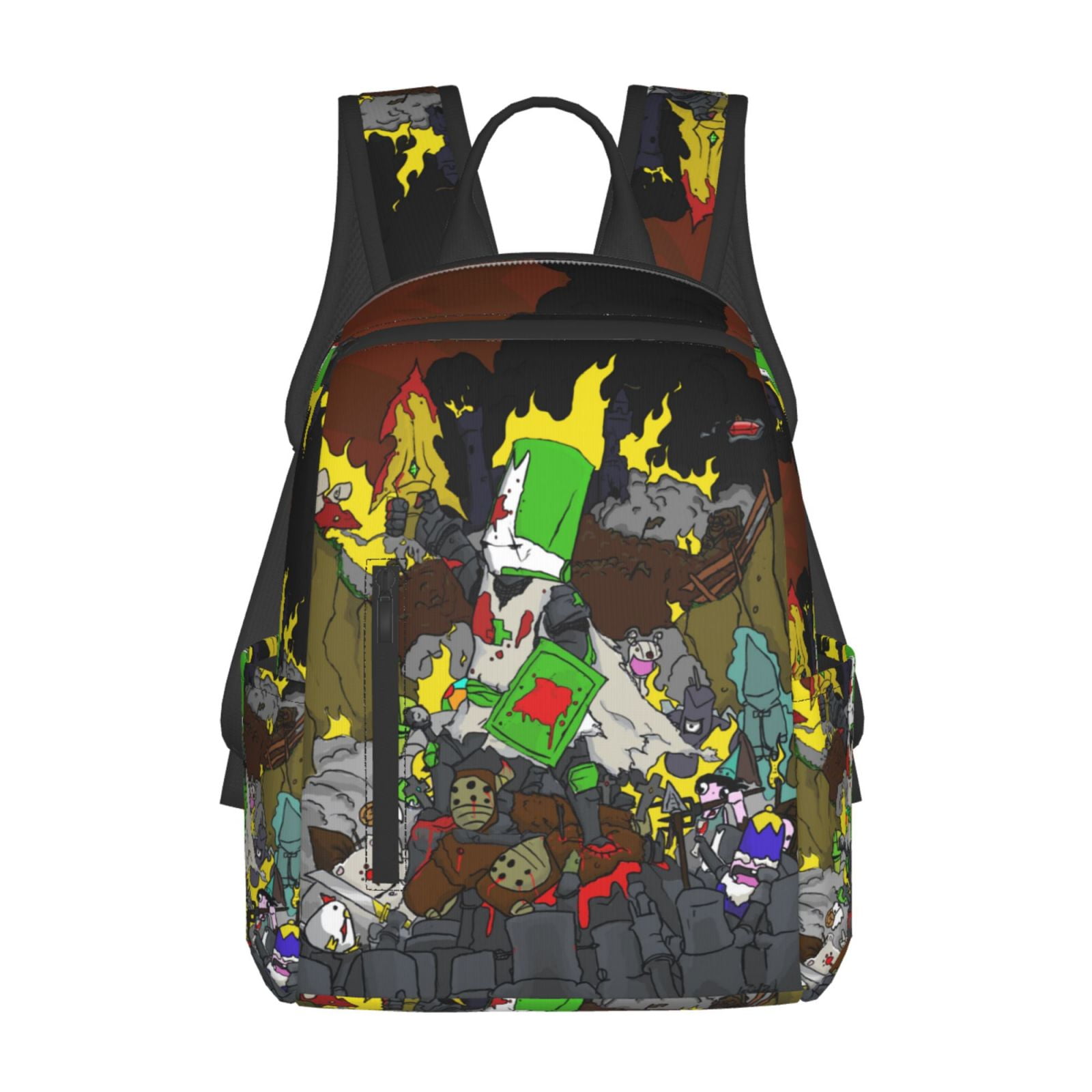 Castle Crashers Travel Camping Work Backpack for Womens/Mens Gifts ...