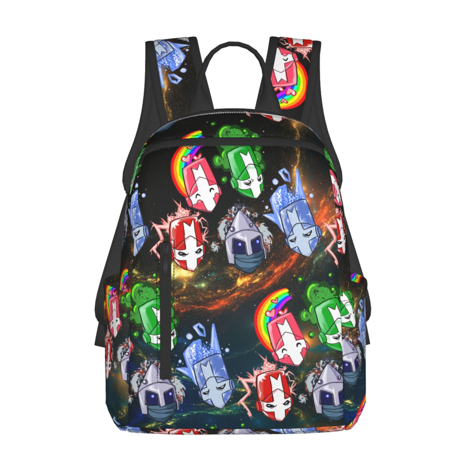 Castle Crashers Travel Camping Work Backpack for Womens/Mens Gifts ...