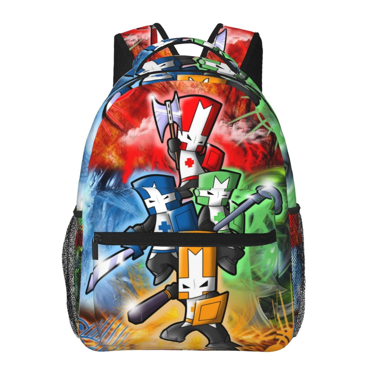 Castle Crashers Travel Camping Work Backpack for Womens/Mens Gifts ...