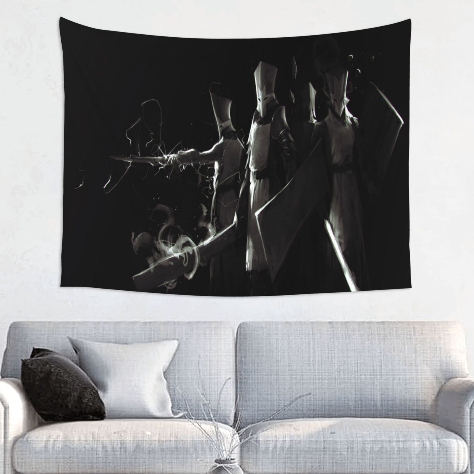 Castle Crashers Wall Tapestry Anime Poster For Bedroom Aesthetics Funny ...