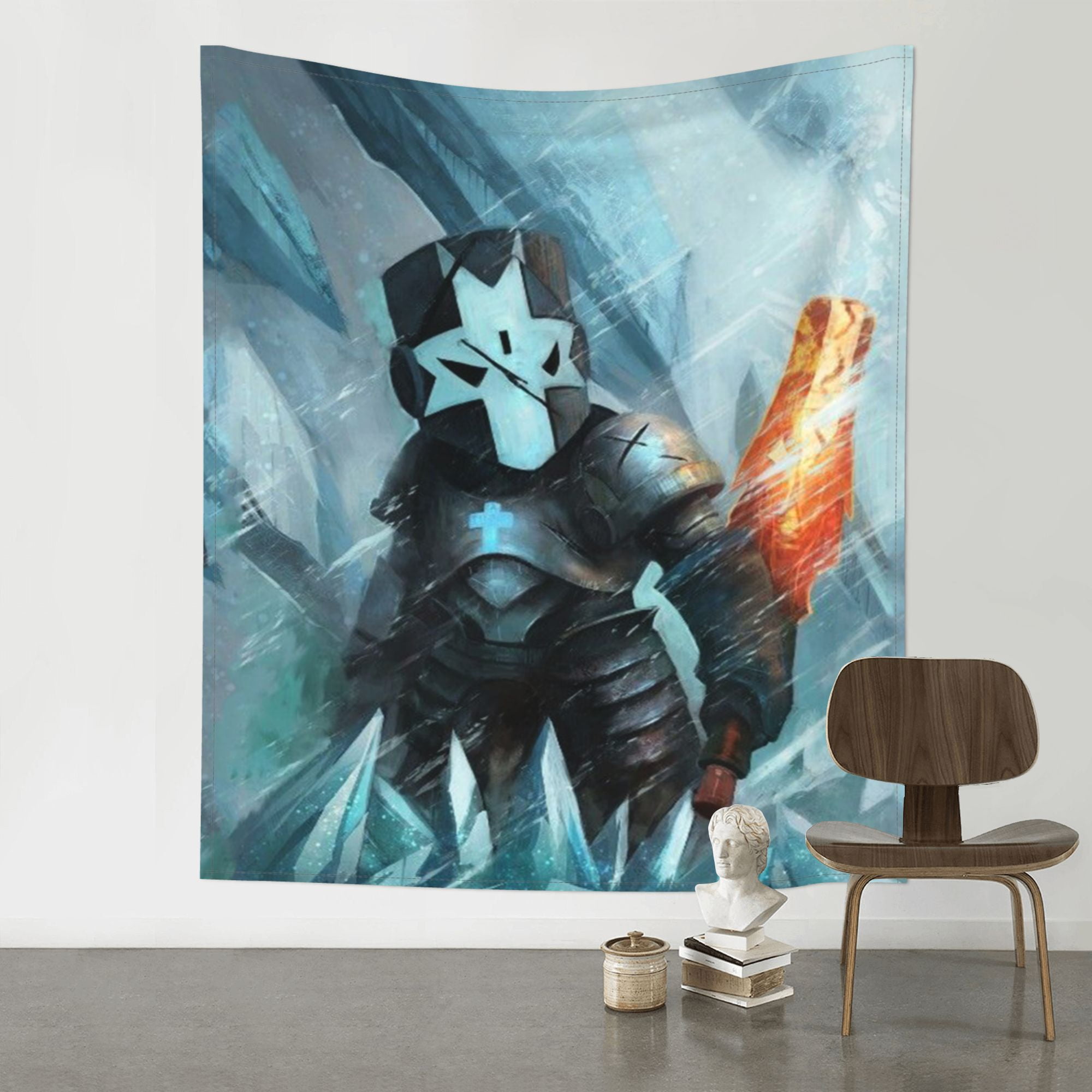 Castle Crashers Wall Tapestry Anime Poster For Bedroom Aesthetics Funny ...