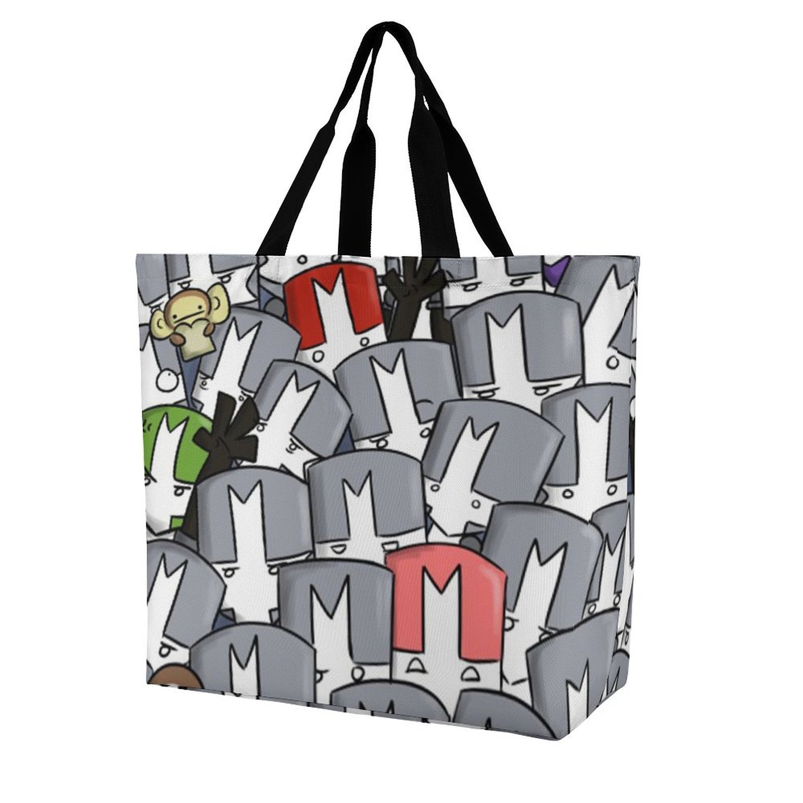 Castle Crashers Women Tote Bags Lightweight One Shoulder Shopping Bag ...