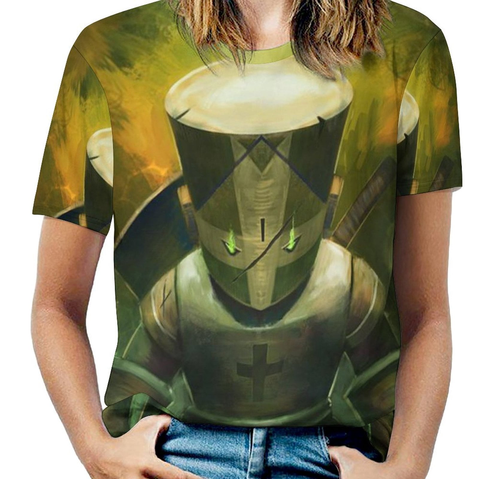 Castle Crashers Women's Casual T-shirts Crew Neck Short Sleeve Tee ...