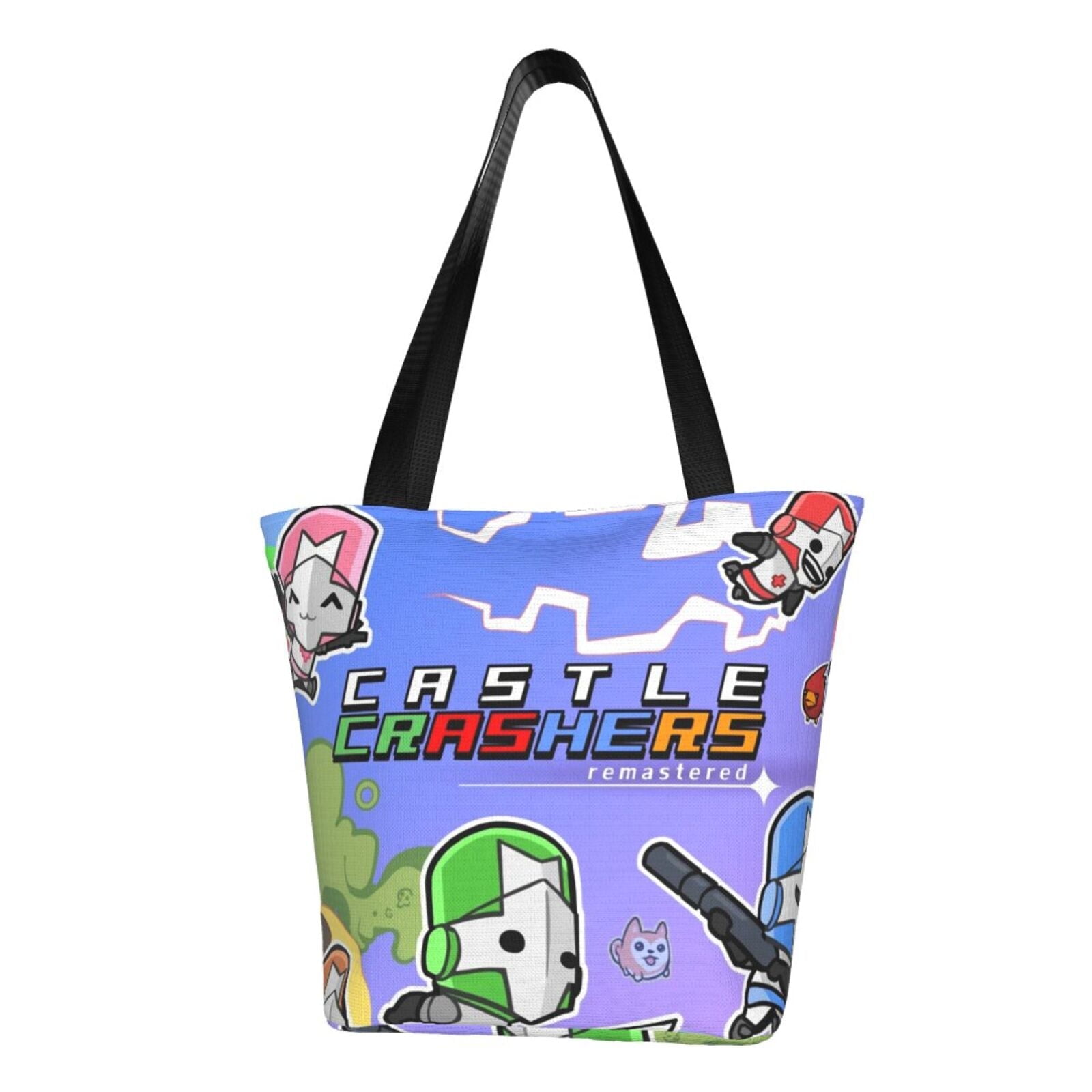 Castle Crashers Women's Tote Bag Large Capacity Shoulder Handbag For ...