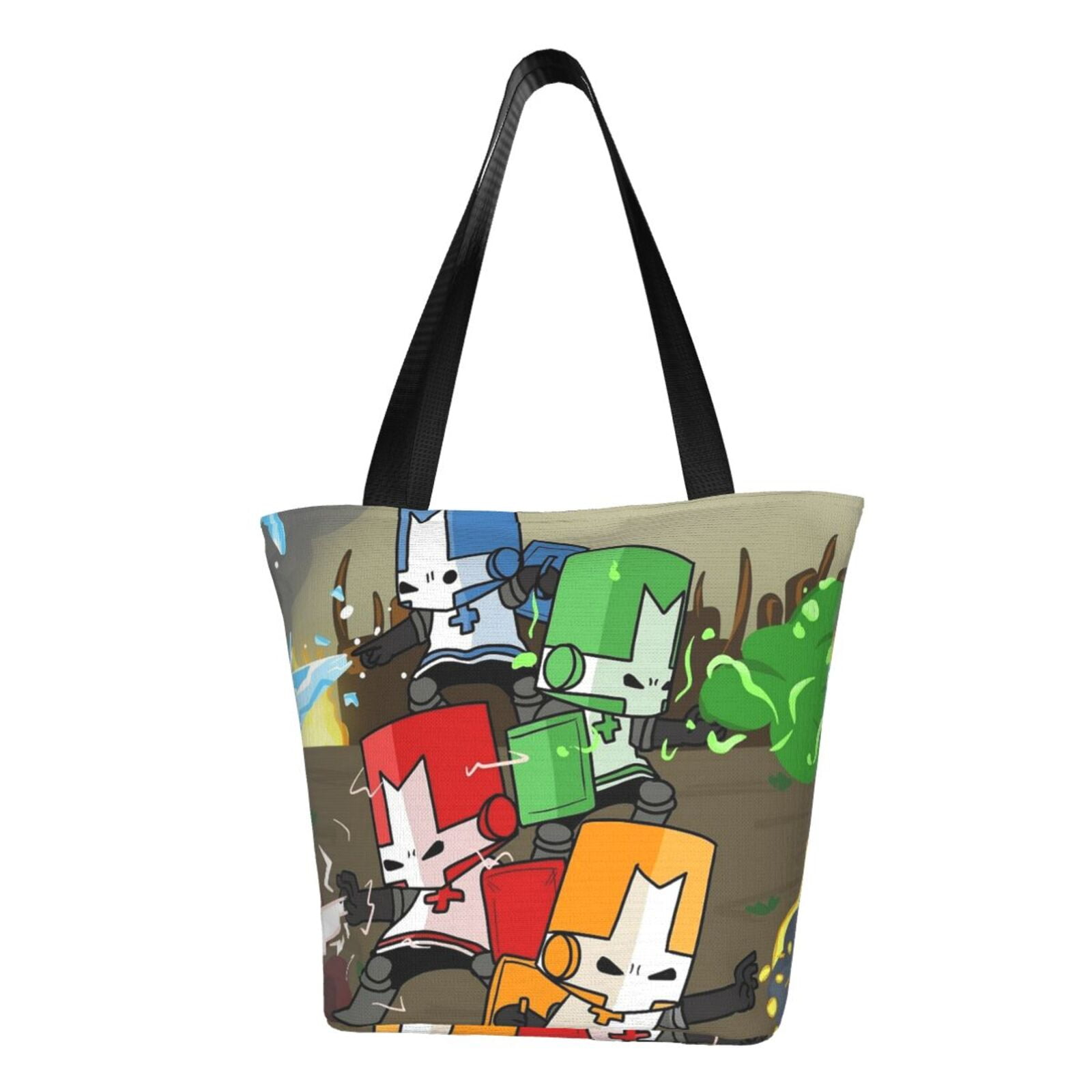 Castle Crashers Women's Tote Bag Large Capacity Shoulder Handbag For ...