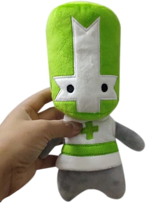 Castle Crashers red Orange Green Blue Knight Stuffed Plush Toy Castle ...