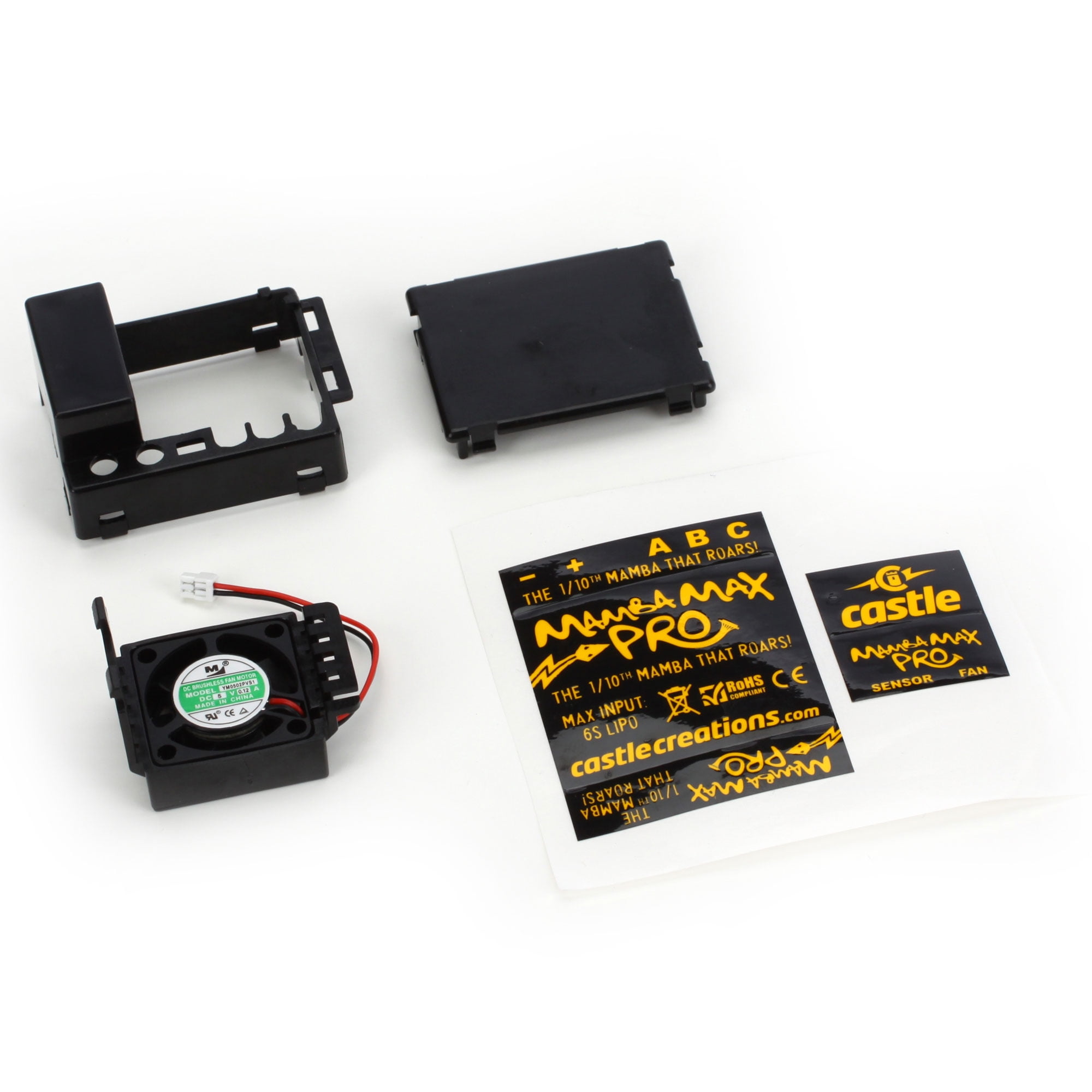 Castle Creations Mamba Max PRO Case with FAN CSE011001500 Electric ...