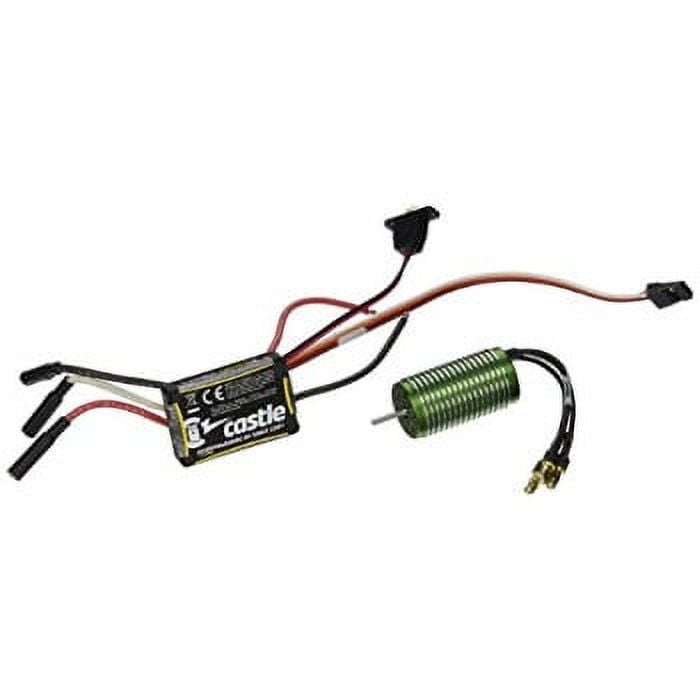Castle Creations Mamba Micro X 12.6V Esc, 2A Peak Bec W/0808-4100Kv ...