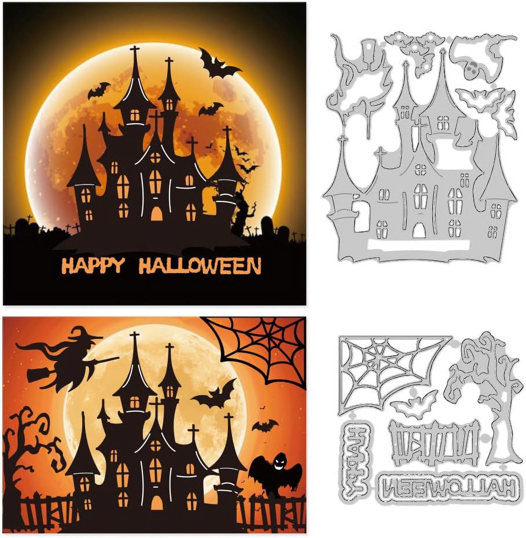 Castle Die Cuts for Card Making Style Cutting Dies Carbon Steel Die ...
