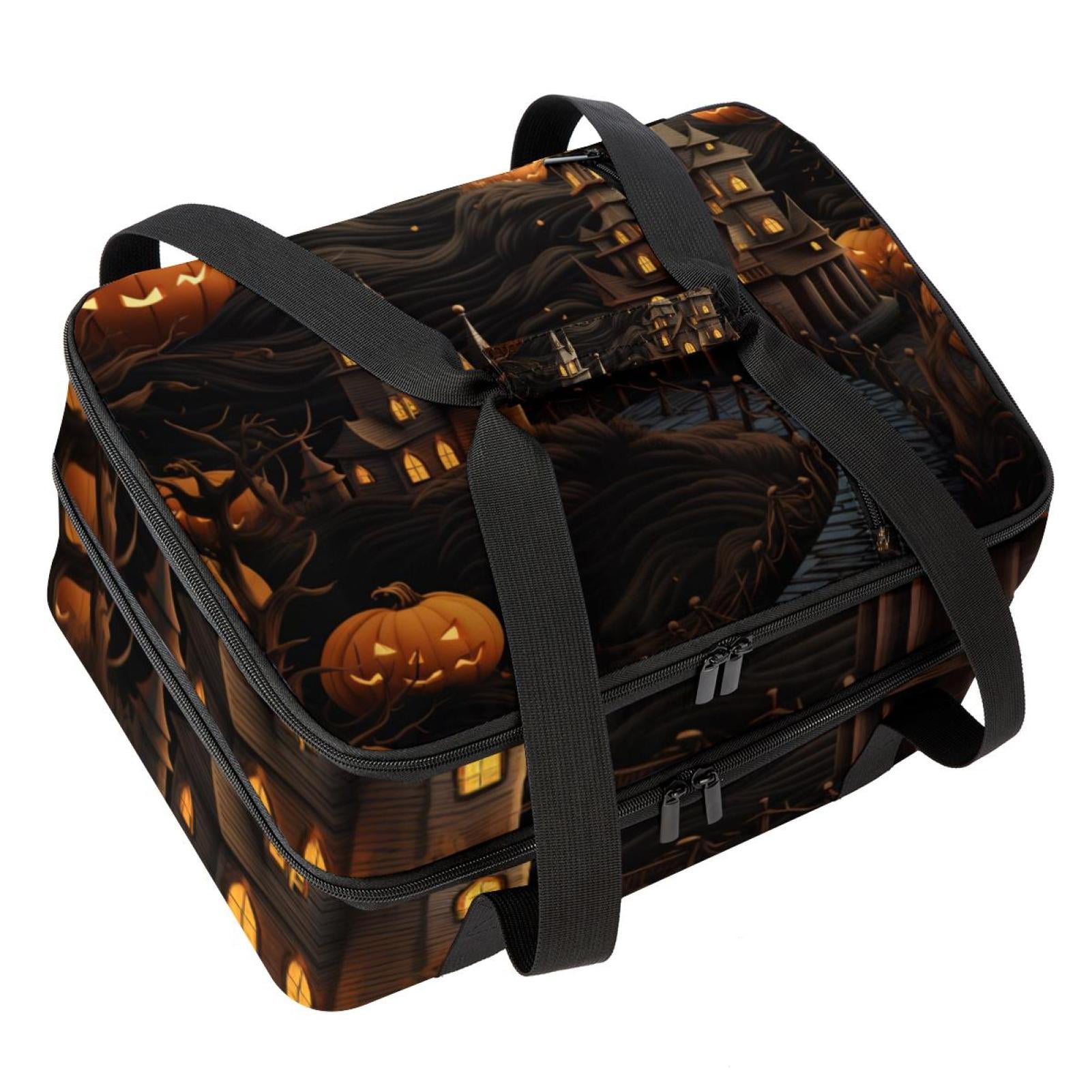 Castle Double Layered Insulated Lunch Bag with Two Compartments for ...