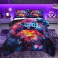 Castle Fairy Abstract Video Game Full Size Comforter Sets,Graffiti ...