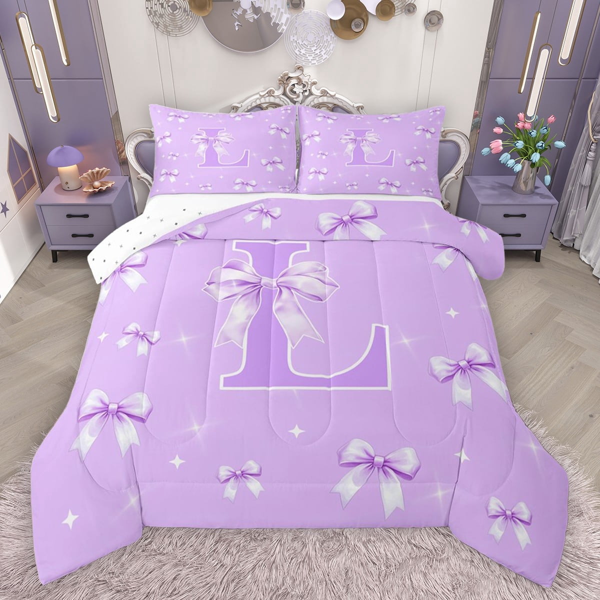 Castle Fairy Adults Female Women Letter Monogrammed L Full Size ...