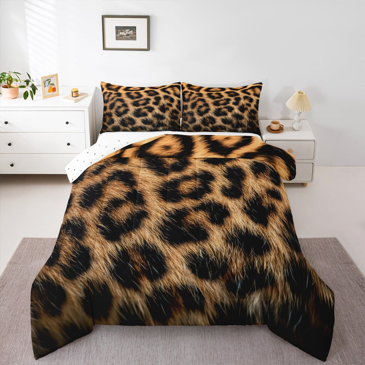 Castle Fairy 2-Piece Animal Cheetah Print Leopard Print Vintage ...
