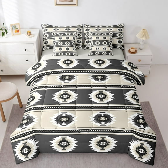 Castle Fairy Bohemian Tribal Aztec Bedding Comforter Set 7pcs for ...