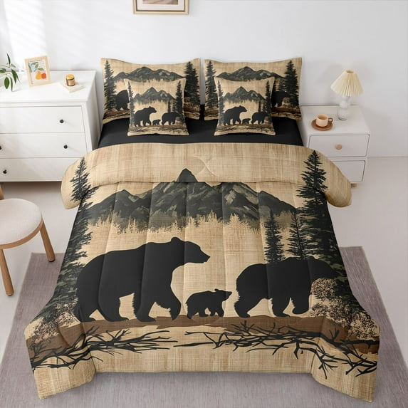 Castle Fairy Boys Girls Safari Bears Twin Bedding Sets,Animal Bedding ...