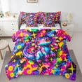 Castle Fairy Cartoon Salamander Bedding Comforter Set,Animal Axolotl ...