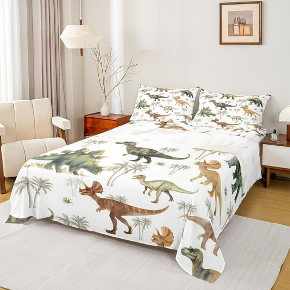 Castle Fairy Child Boys Girls Kawaii Animal Dino Queen Sheet Sets,Cute ...